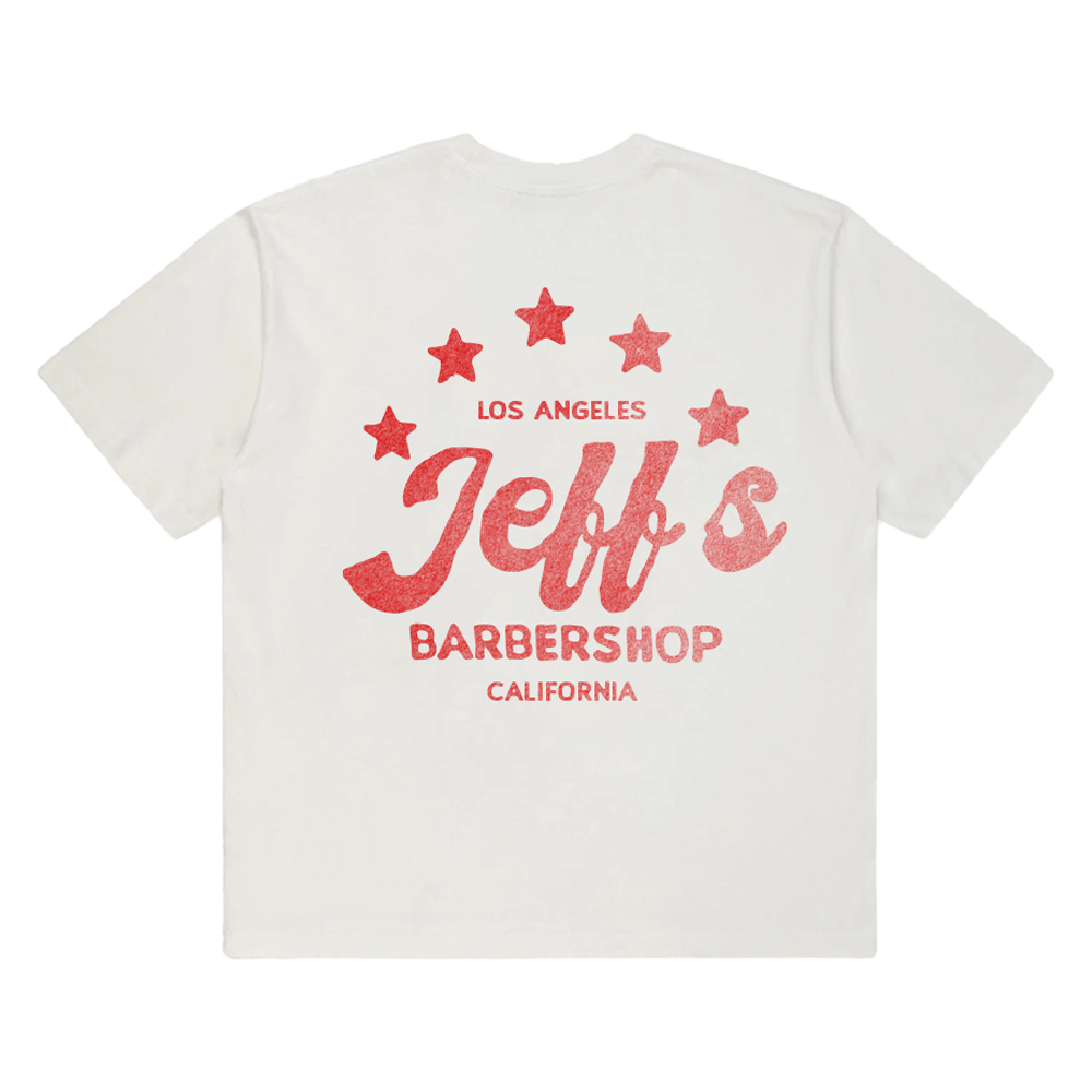 Shorter Hair Tee – Jeff's Barbershop